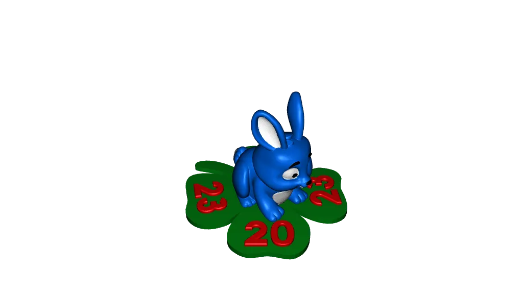 Stuart the Rabbit 2023 Prusa Multi Color by Ronald Baumert | Download ...
