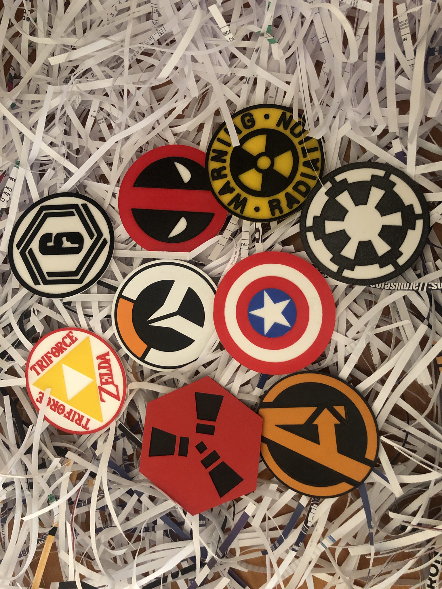 Diferent Cool Coasters by GamingCoasters | Download free STL model ...
