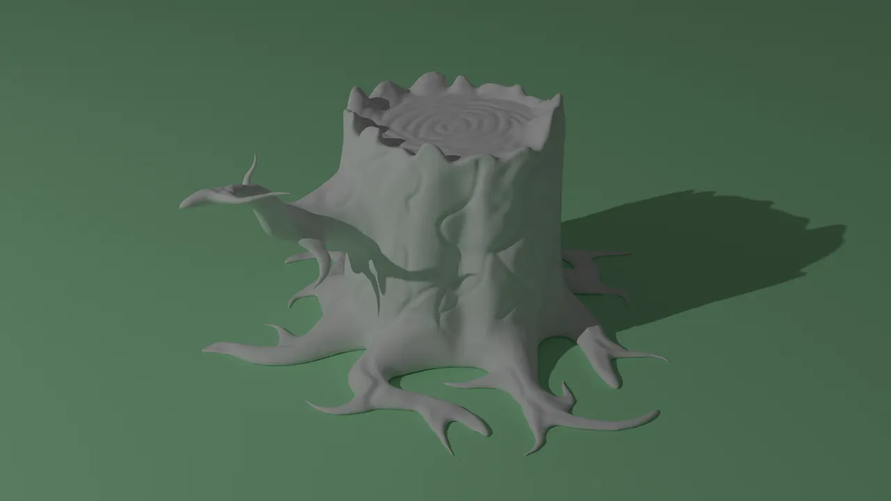 Tree Stump - Miniature Terrain von Josh 3D | Kostenloses STL-Modell ...