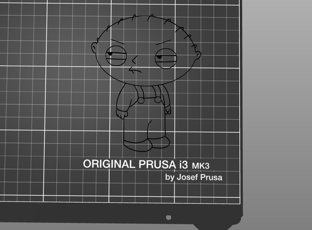 Stewie 2D Wall deko by grila007 | Download free STL model | Printables.com