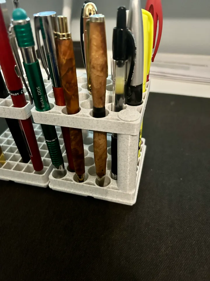 Gridfinity Pen and Pencil Stand by BenBreaksThings | Download free STL ...