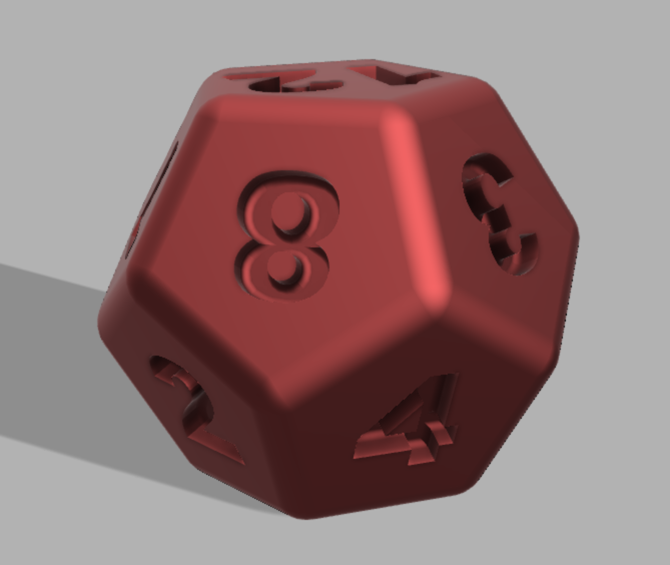 Dodecahedron (12 sided) Dice par bramp | Téléchargez gratuitement un ...