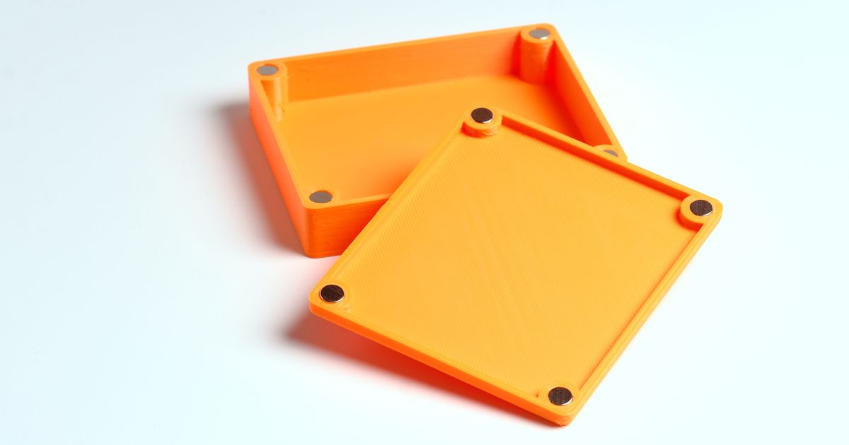 Small Box w/ Magnetic Lid by bgateb | Download free STL model ...