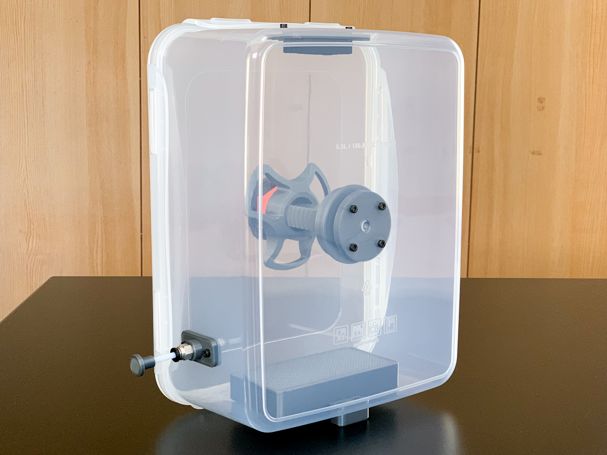 DAISO 5.5L Filament Dry Box with Manual Rewind by aronoiro | Download ...