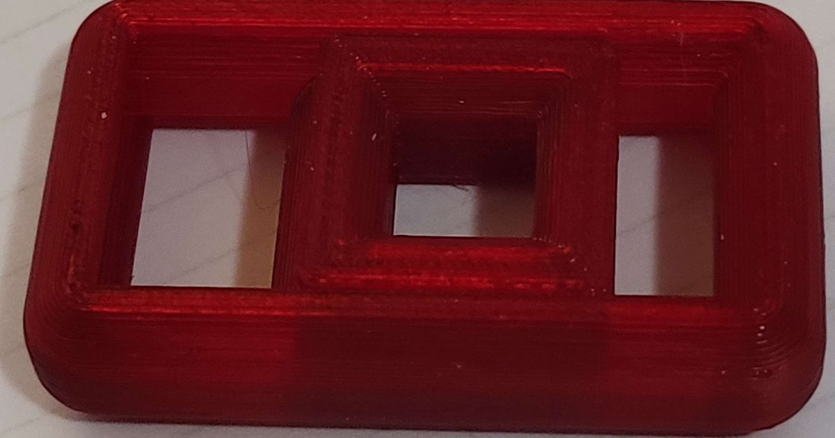 Slider puzzle fidget toy by 3D Gene Designs | Download free STL model ...