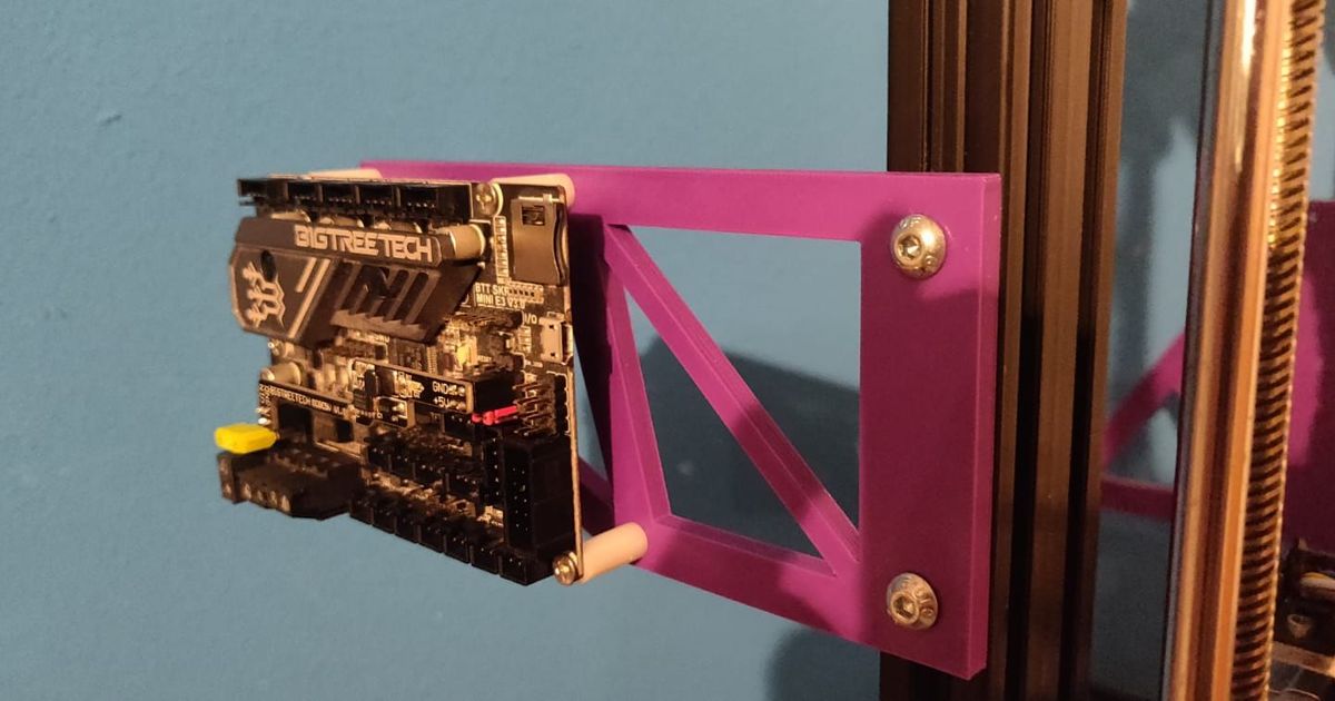 Bigtreetech SKR Mini E3 V3 holder by [REDACTED] | Download free STL ...