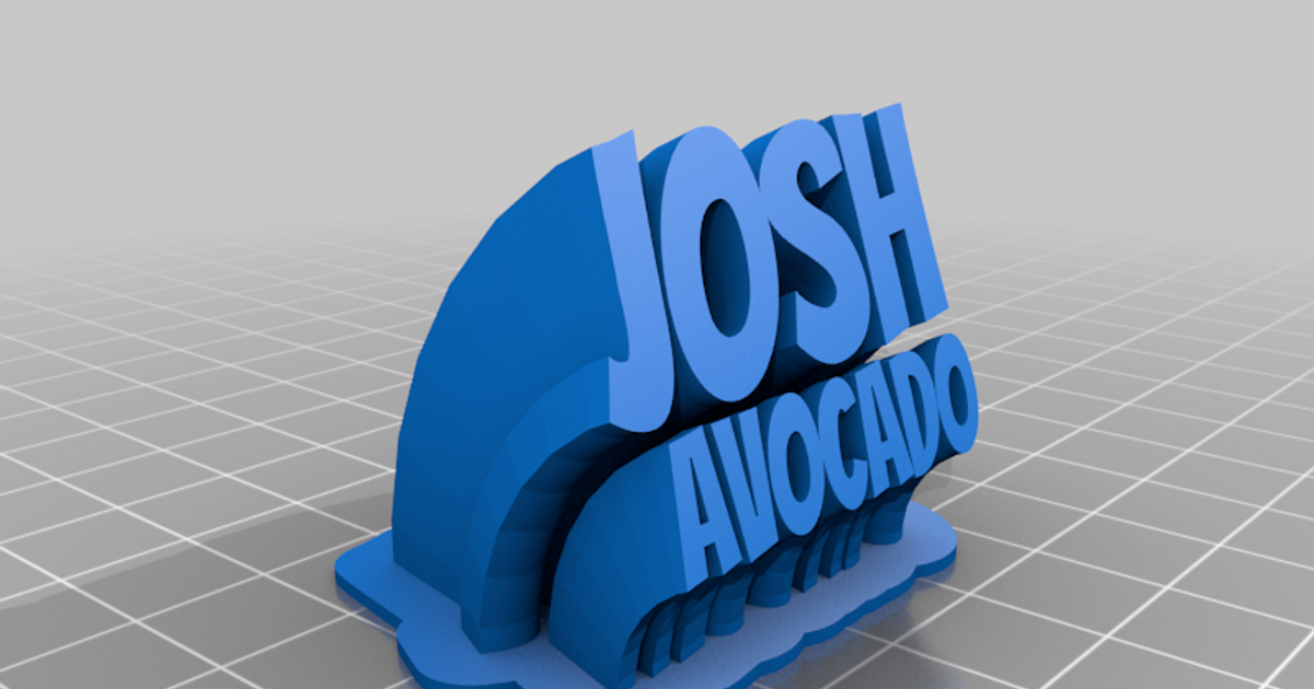 Josh by Tom N. Ostberg | Download free STL model | Printables.com