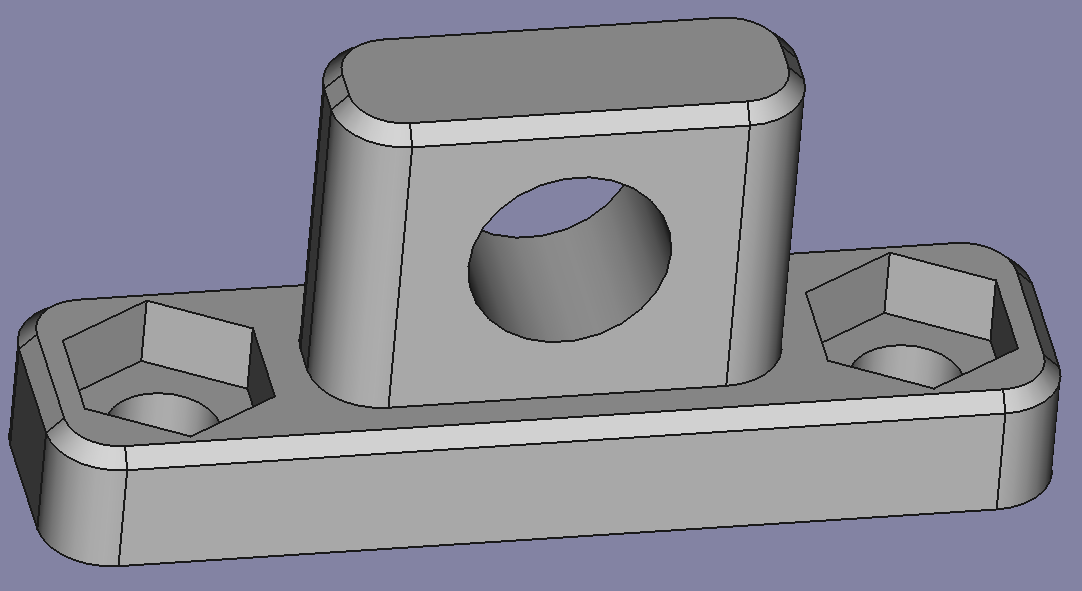 SMA / RP-SMA Small Bracket by MattHope | Download free STL model ...