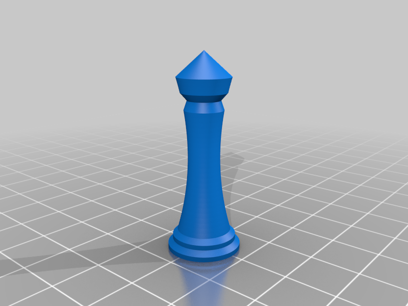 Simply Modern Chess Set by Nicola T. | Download free STL model ...
