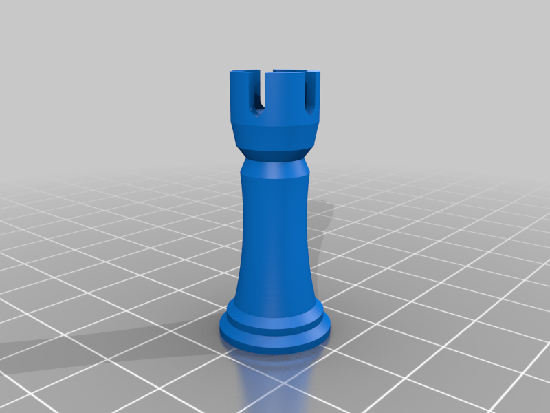 Simply Modern Chess Set by Nicola T. | Download free STL model ...