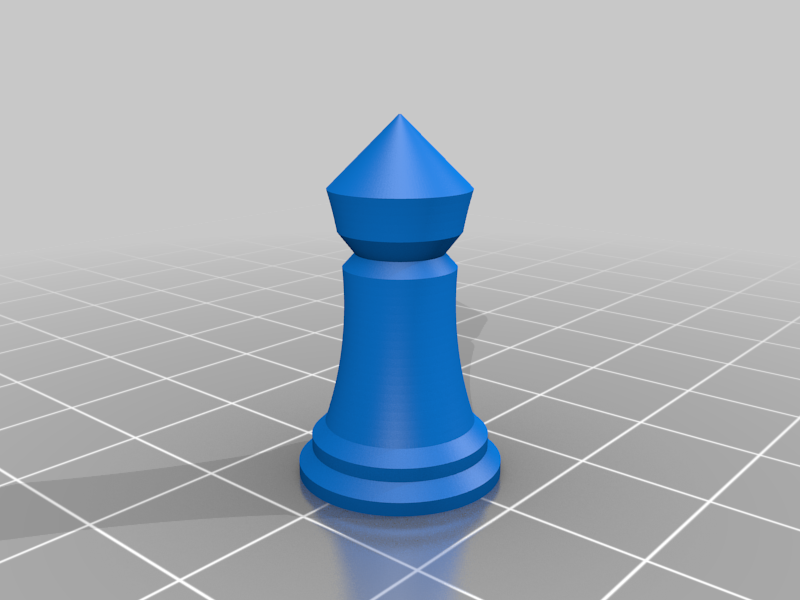Simply Modern Chess Set by Nicola T. | Download free STL model ...