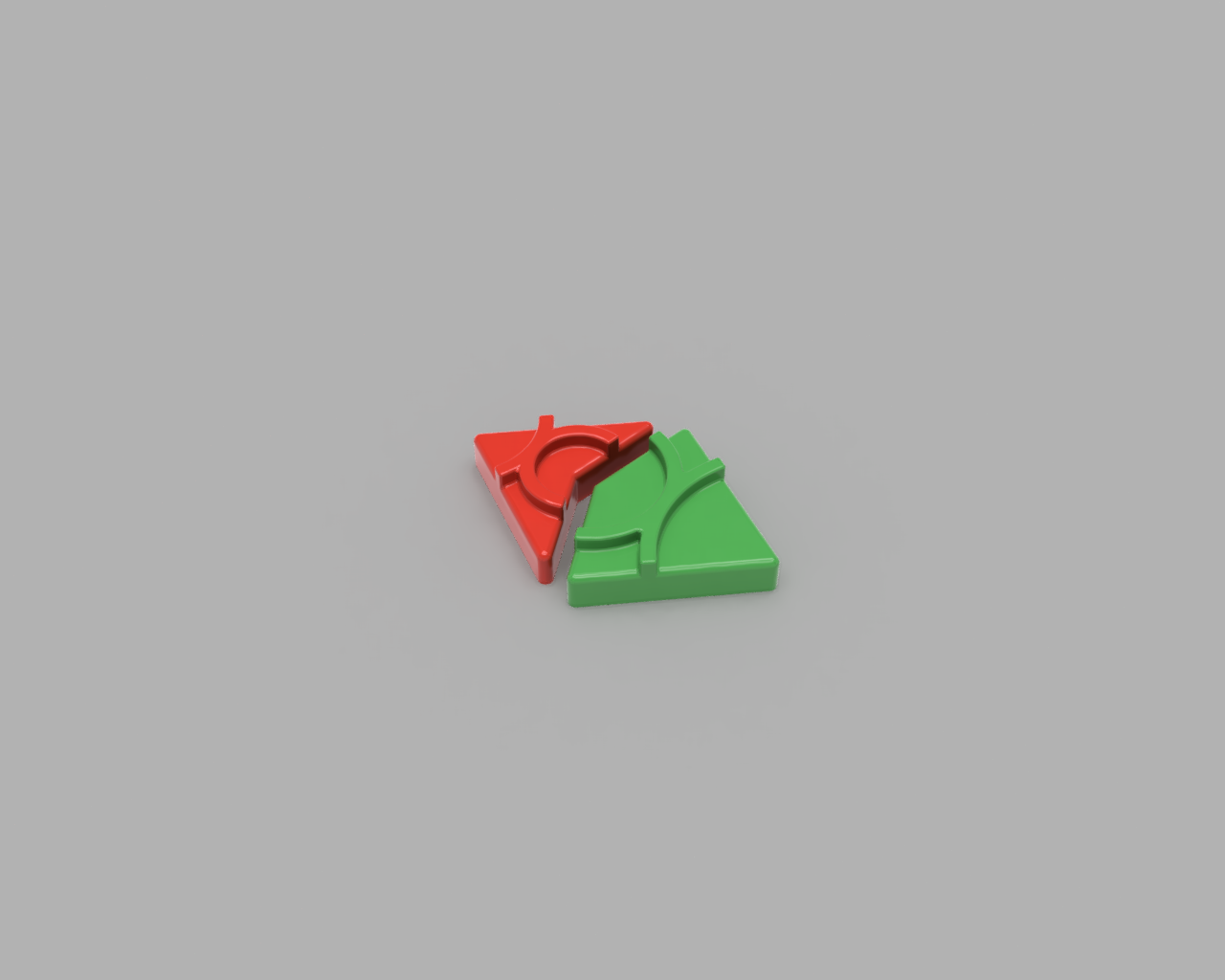 Penrose P2 tessellation tiles by thiebes | Download free STL model ...