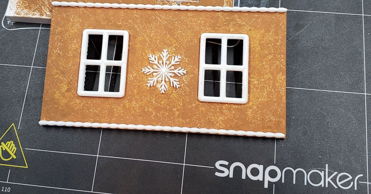 Remix of Gingerbread house by Aggro Magnet | Download free STL model ...