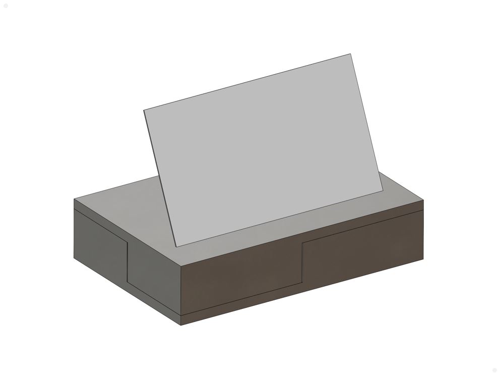 Business Card Holder Box by Referentiel | Download free STL model ...