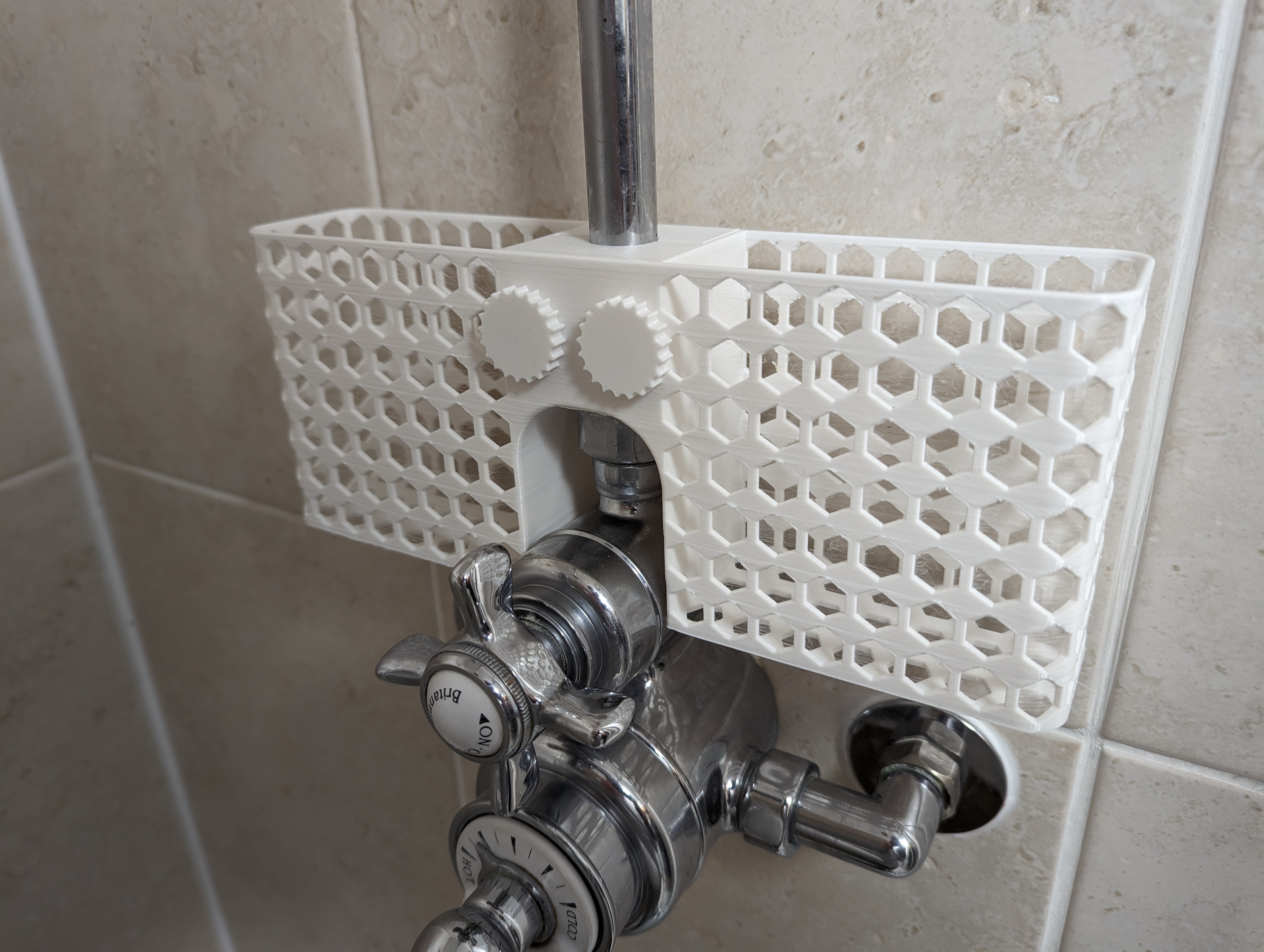 Low Profile Shower Caddy/Shampoo Holder by DAWilkins | Download free ...