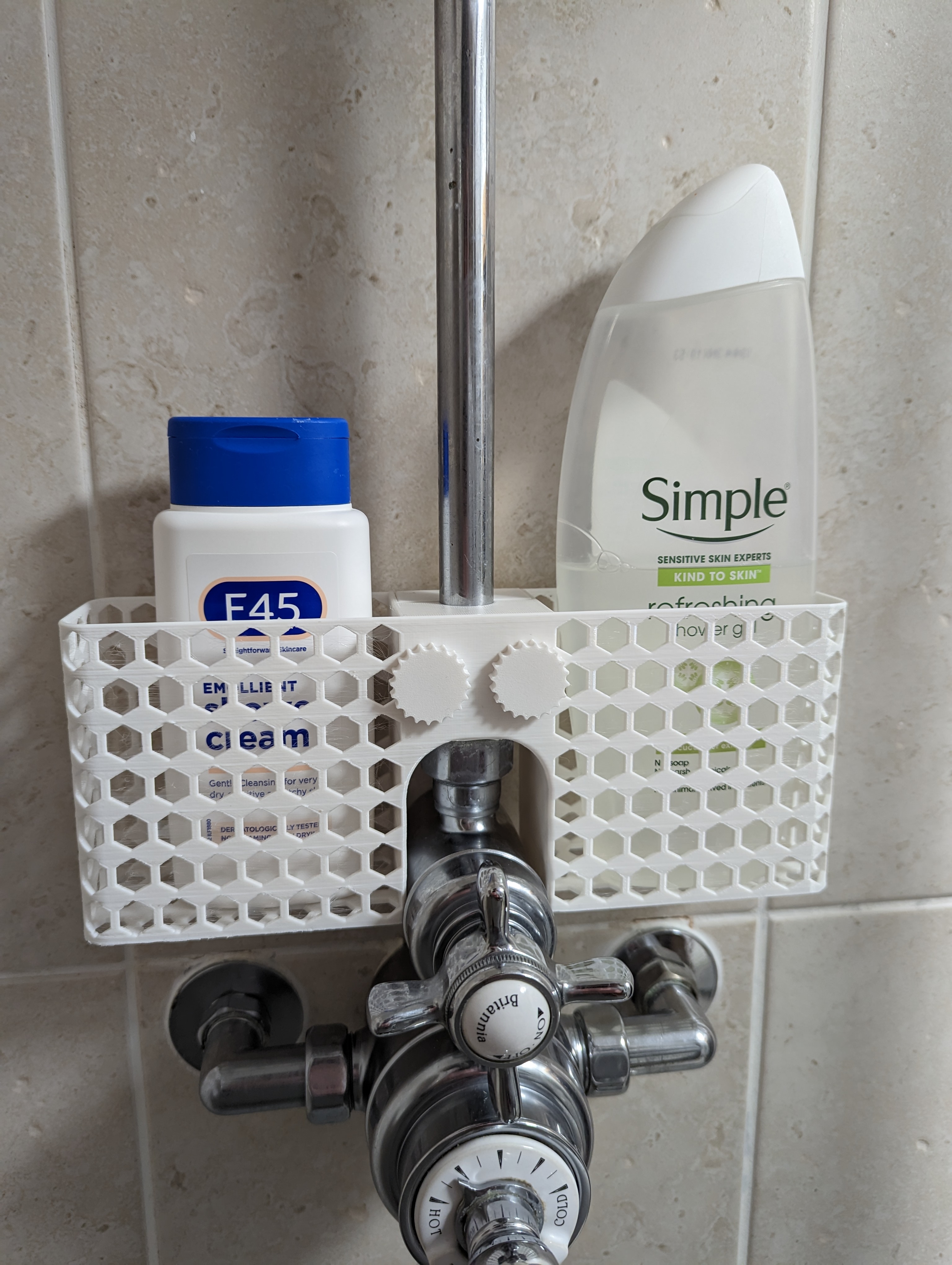 Low Profile Shower Caddy/Shampoo Holder by DAWilkins | Download free ...