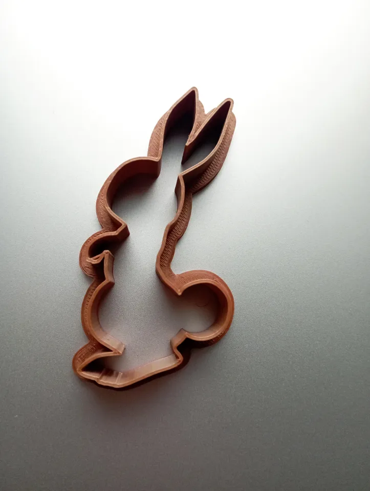 Rabbit cookie cutter by Wakahiru_me | Download free STL model ...