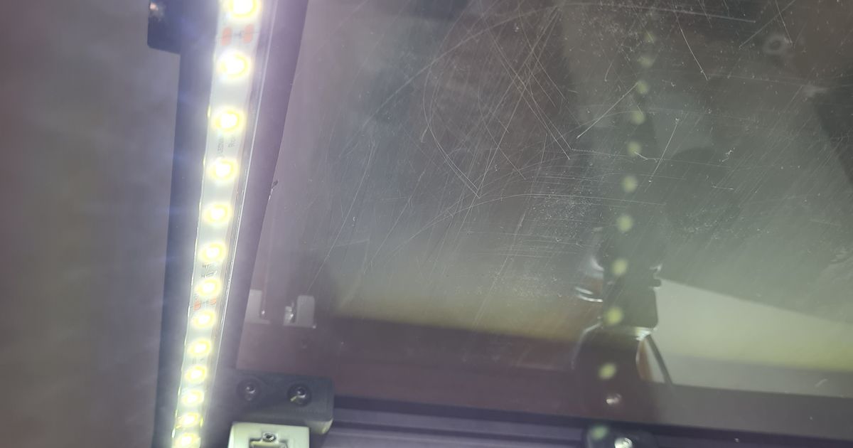 Voron 2.4 LED Strip Supports by Ewert Snyman | Download free STL model ...