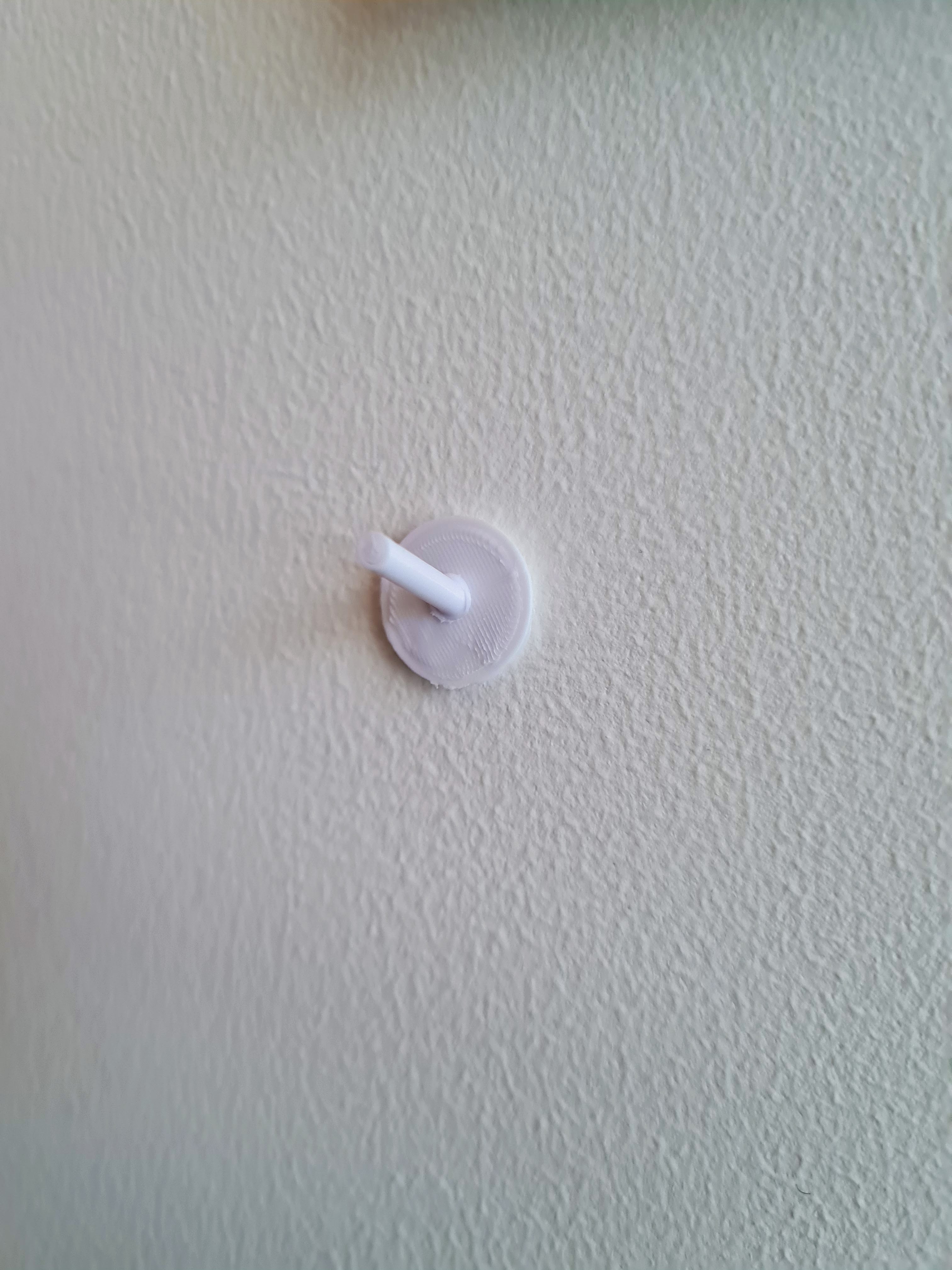 Wall holder peg - 3mm diameter by Prester John | Download free STL ...