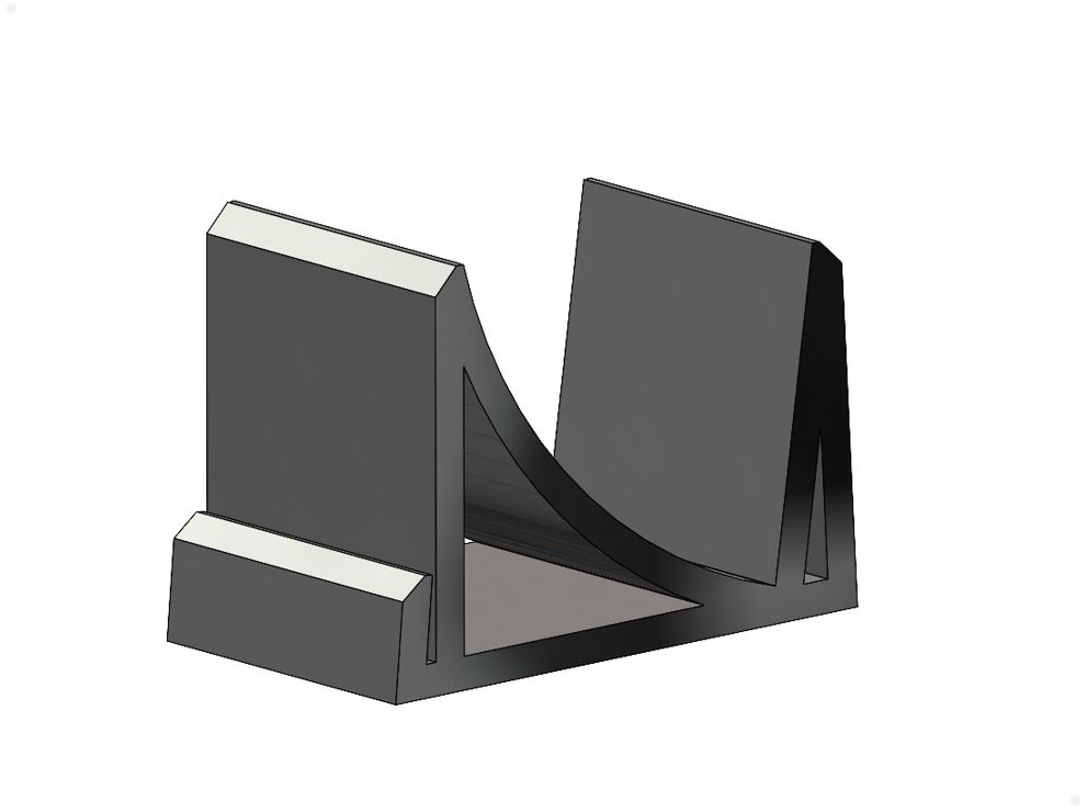 Wave card holder by V3Design | Download free STL model | Printables.com