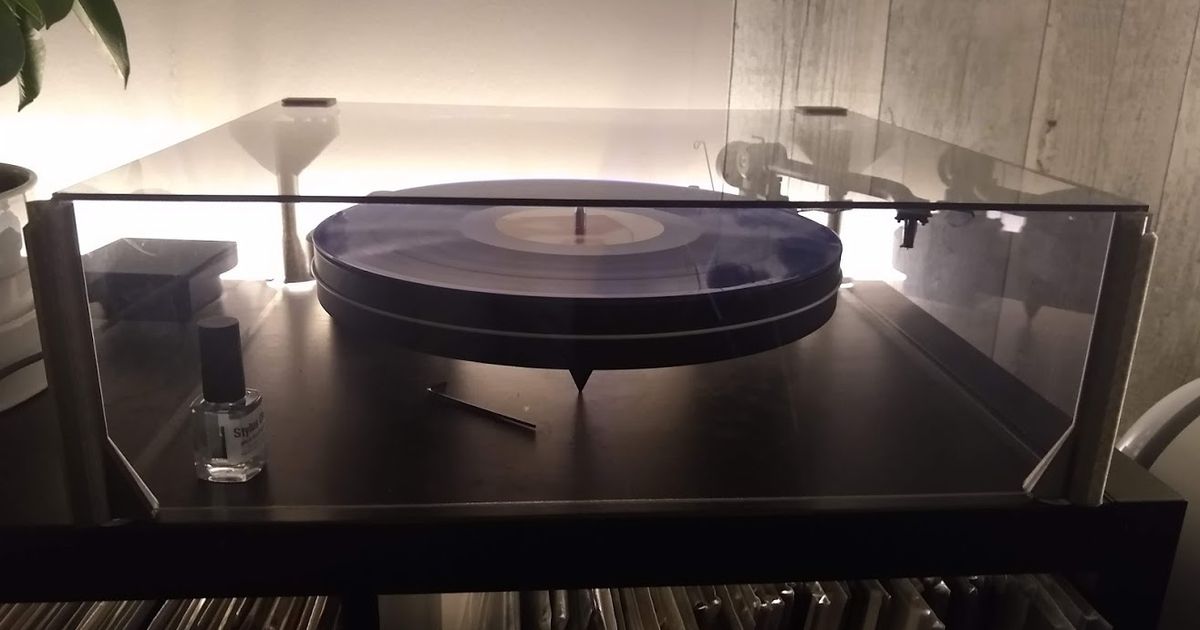 Dust Cover for Record Player by Belske | Download free STL model ...