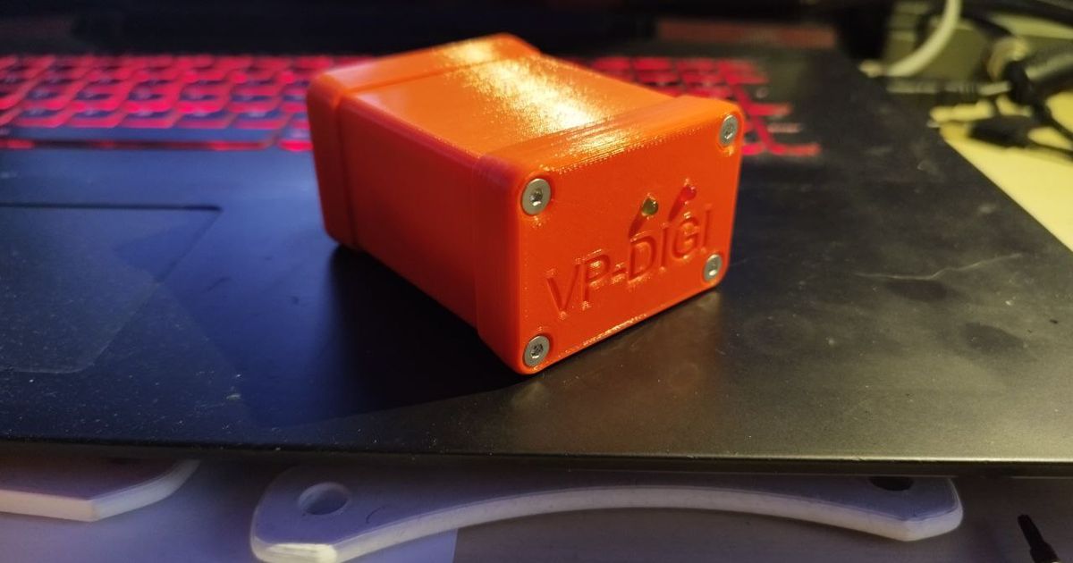 TNC VP-DIGI modem housing by SQ9MDD | Download free STL model ...