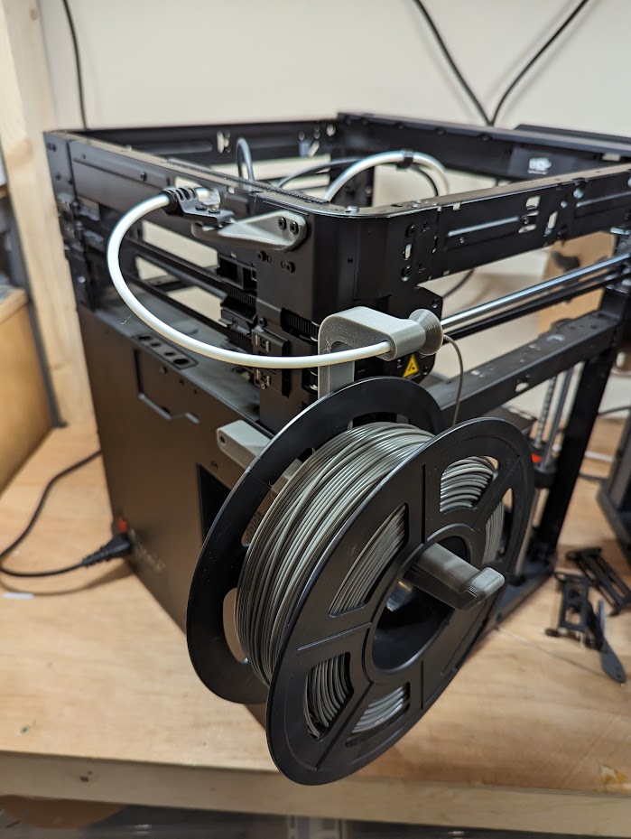 Bambu X1 P1P Horizontal Spool Holder by CdRsKuLL | Download free STL ...