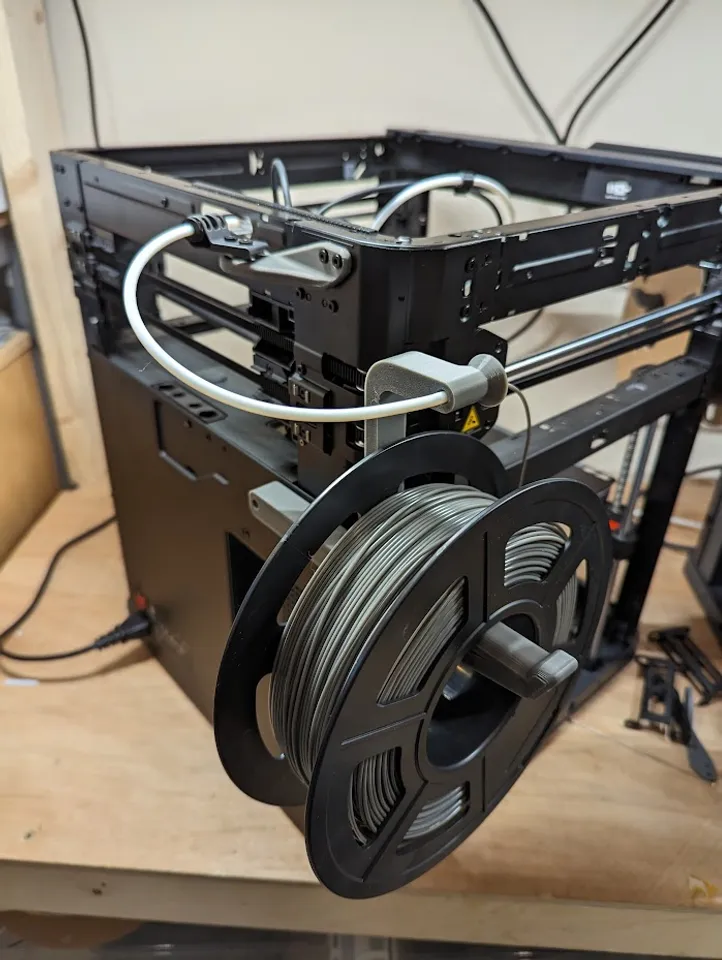 Bambu X1 P1P Horizontal Spool Holder by CdRsKuLL | Download free STL ...