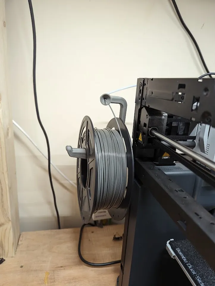 Bambu X1 P1P Horizontal Spool Holder by CdRsKuLL | Download free STL ...