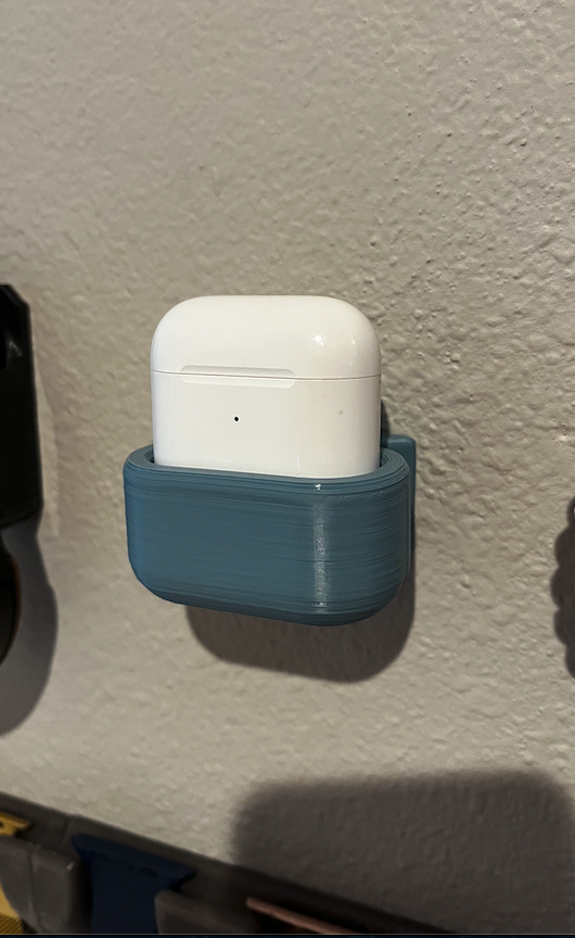 AirPods Wall Mount Case by kevin | Download free STL model | Printables.com