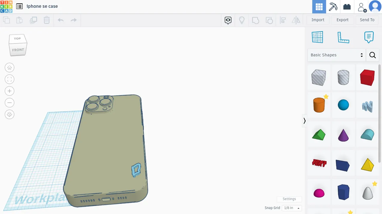 iphone se by Potato Man | Download free STL model | Printables.com