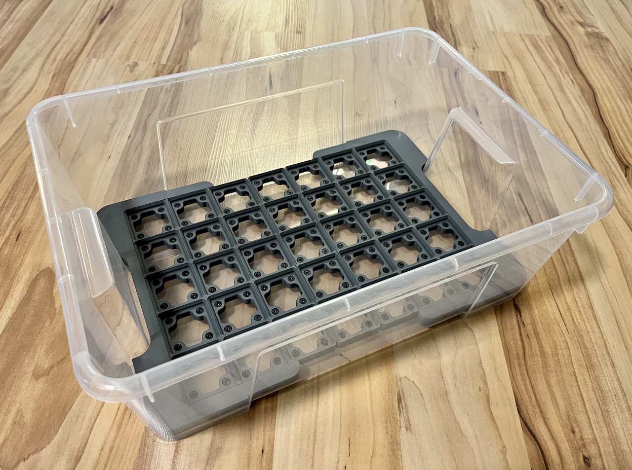 Gridfinity adapter for Ikea Samla box 11l by Akio | Download free STL ...