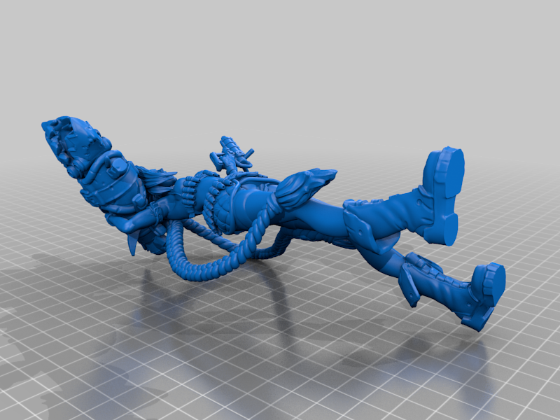 Jinx - League of Legends - 25cm Fanart Model by Printed Obsession ...