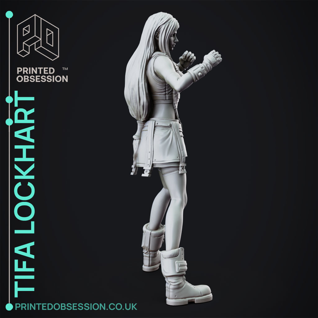 Tifa Lockhart - Final Fantasy 7 - Fan Art by Printed Obsession ...