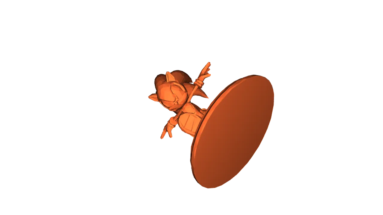 Sonic - Low Poly - Fan Art by Printed Obsession | Download free STL ...