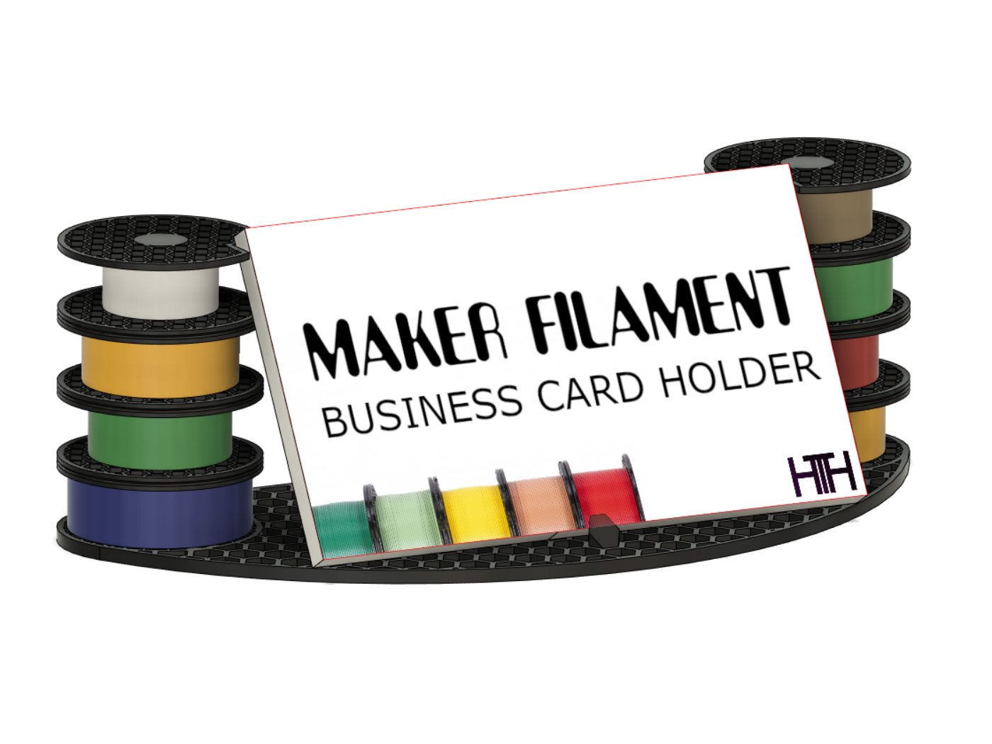 Maker Filament Business Card Holder by How To Homemade | Download free ...