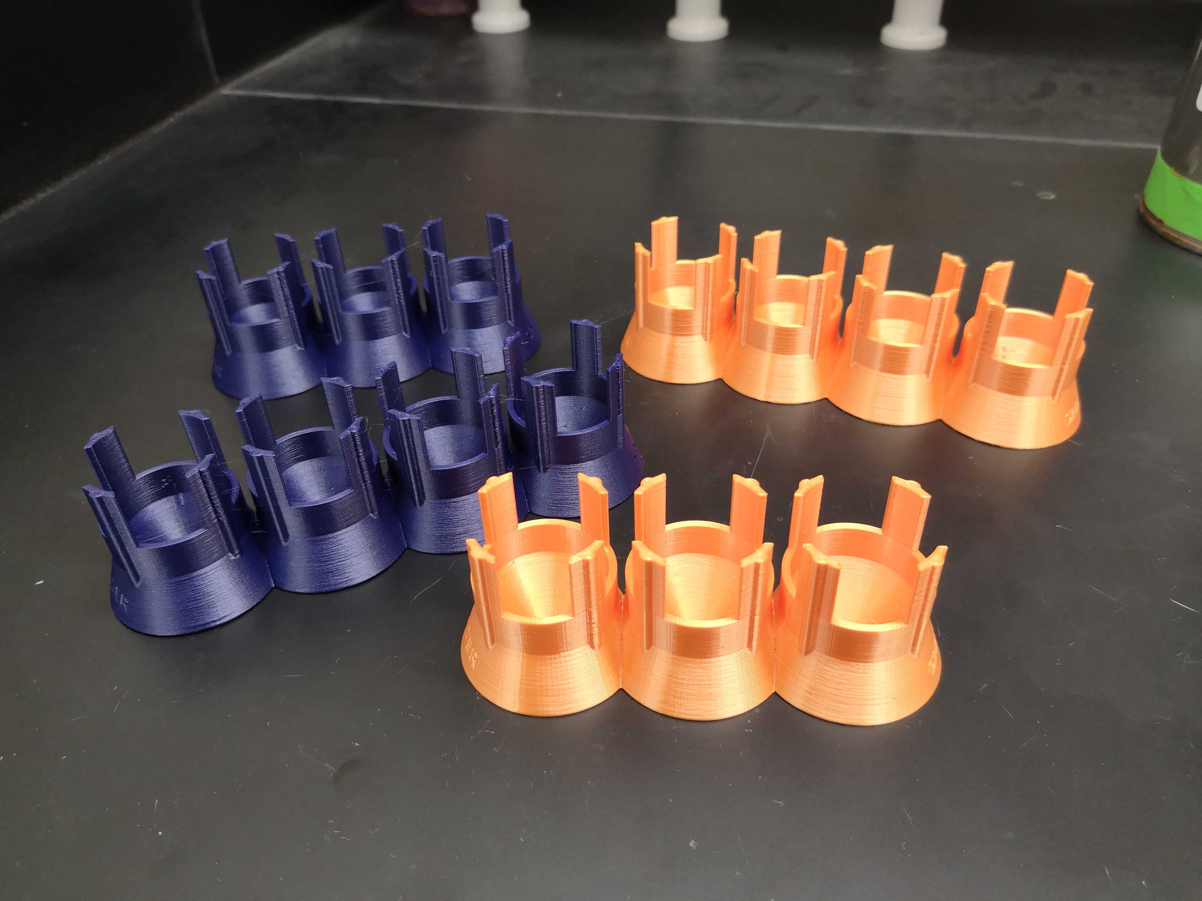 Falcon tube holder (1x, 3x, 4x) by Serge Nader | Download free STL ...