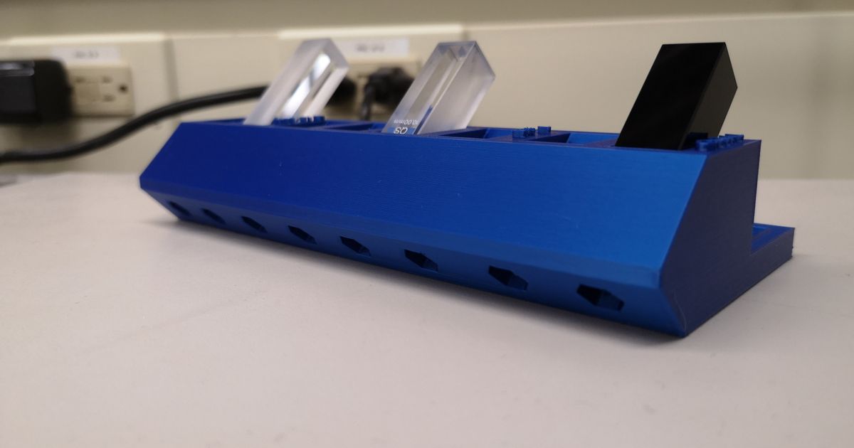 Cuvette drying rack (5x or 10x) by Serge Nader | Download free STL ...