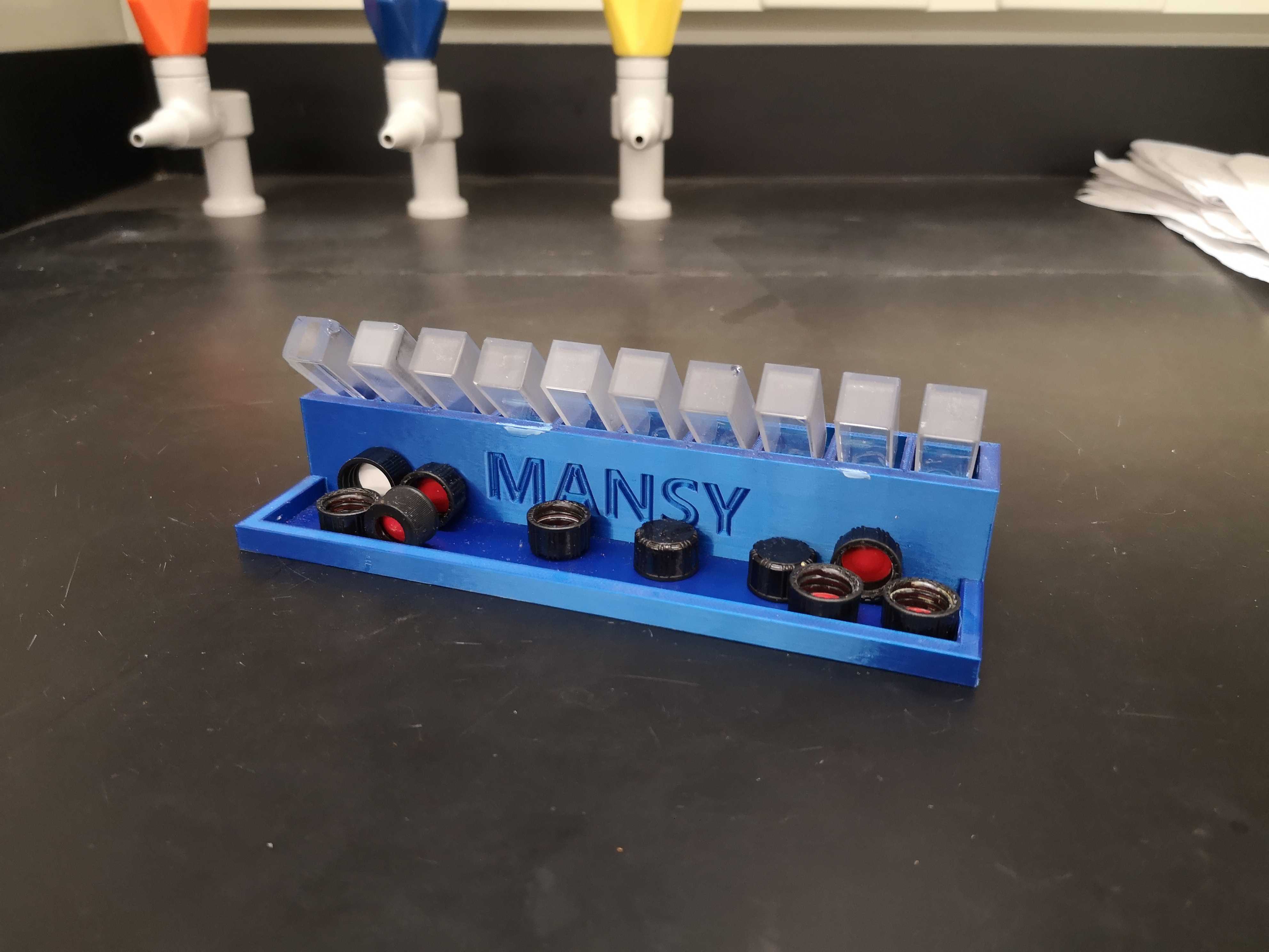 Cuvette drying rack (5x or 10x) by Serge Nader | Download free STL ...