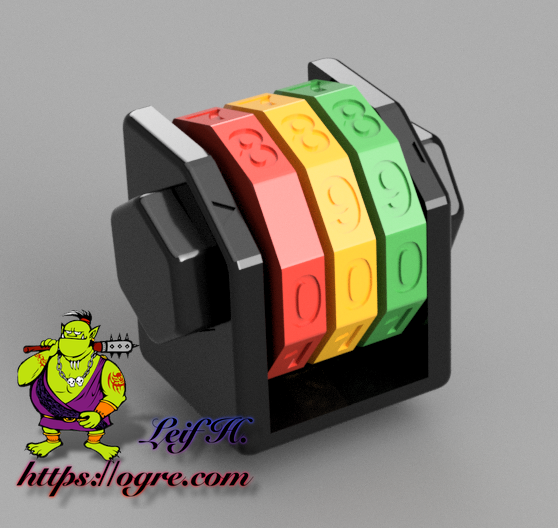 Hit Point counter for games (e.g. D&D) by Zwoop | Download free STL ...