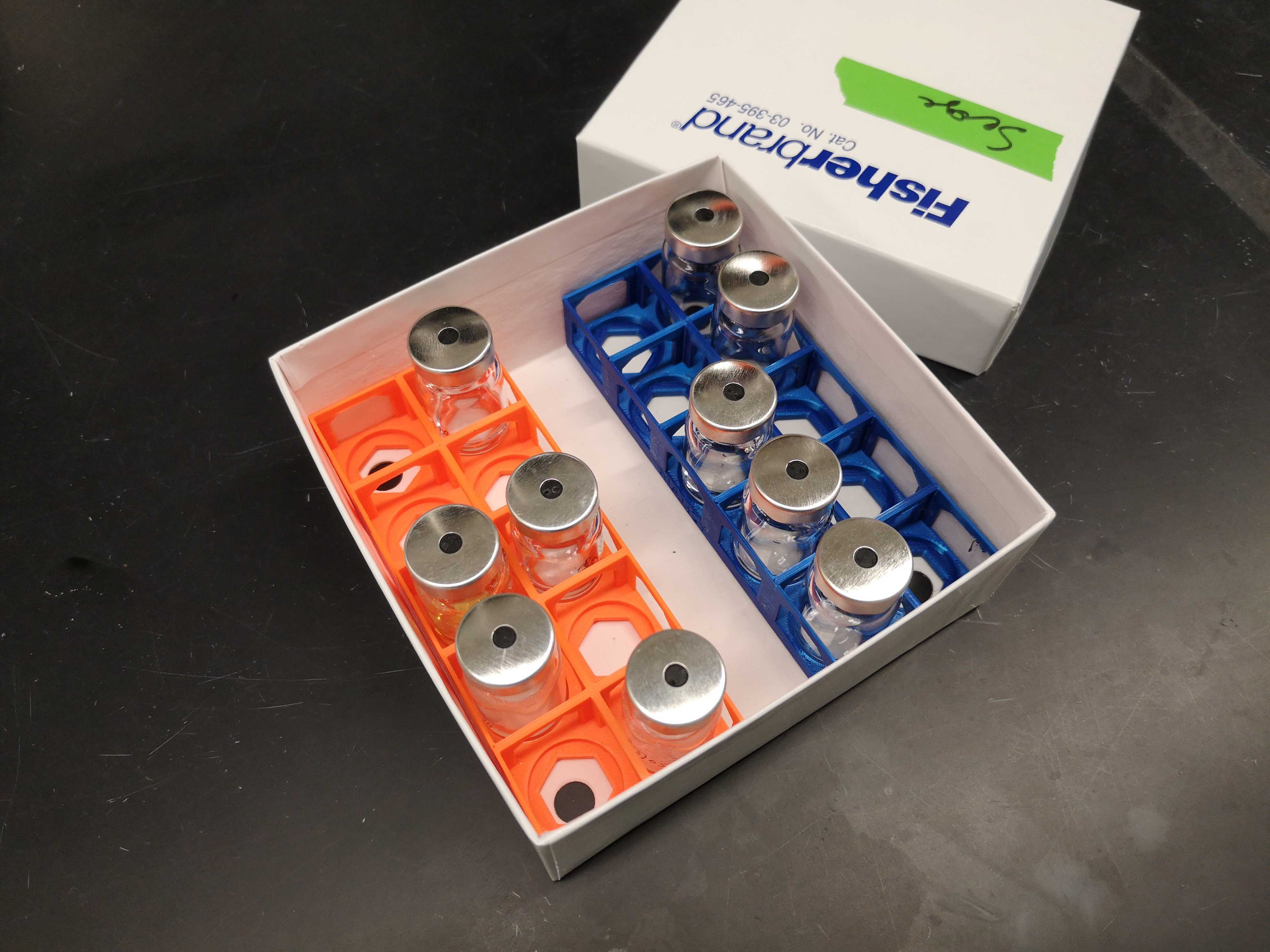 6 mL vial holder by Serge Nader | Download free STL model | Printables.com