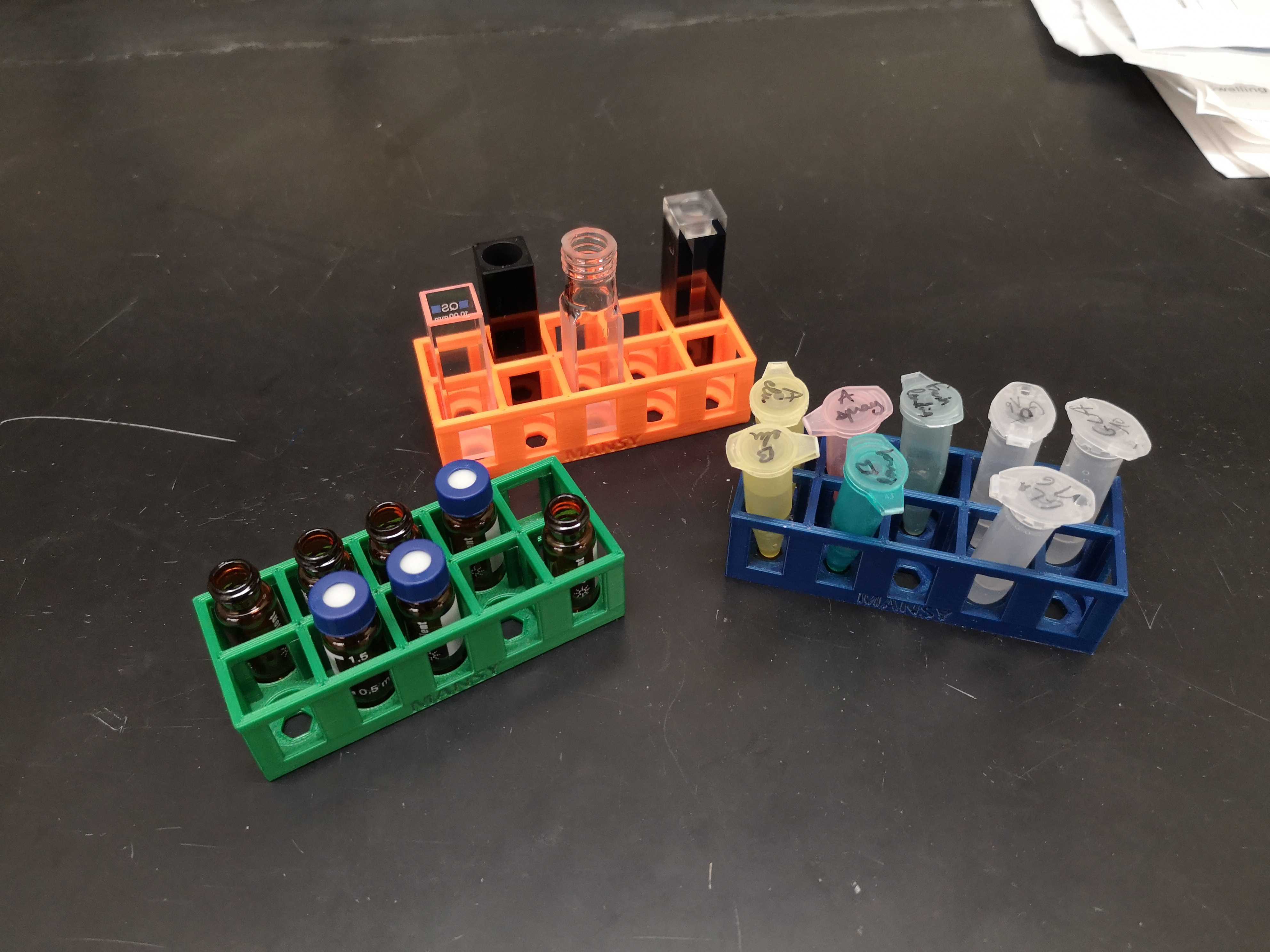 eppendorf/cuvette/vial holder (10x, 30x) by Serge Nader | Download free ...