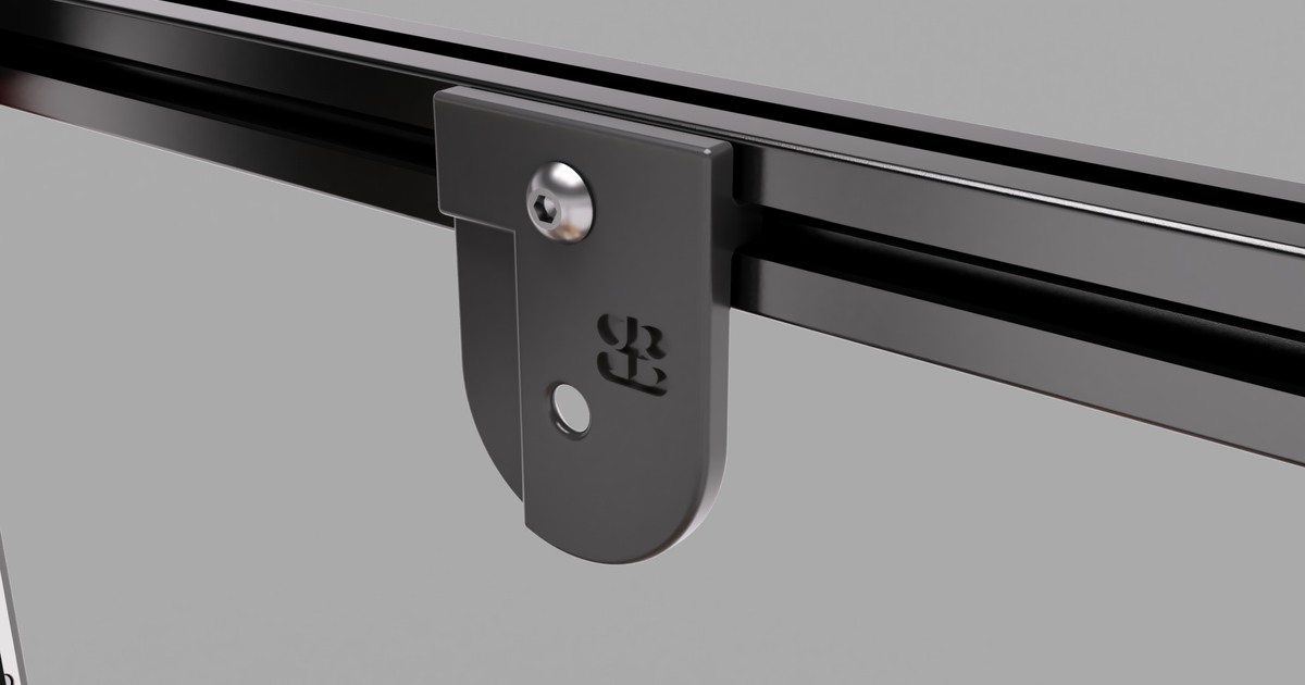 ID String Mount for Misumi 2020 Extrusion by Metti | Download free STL ...