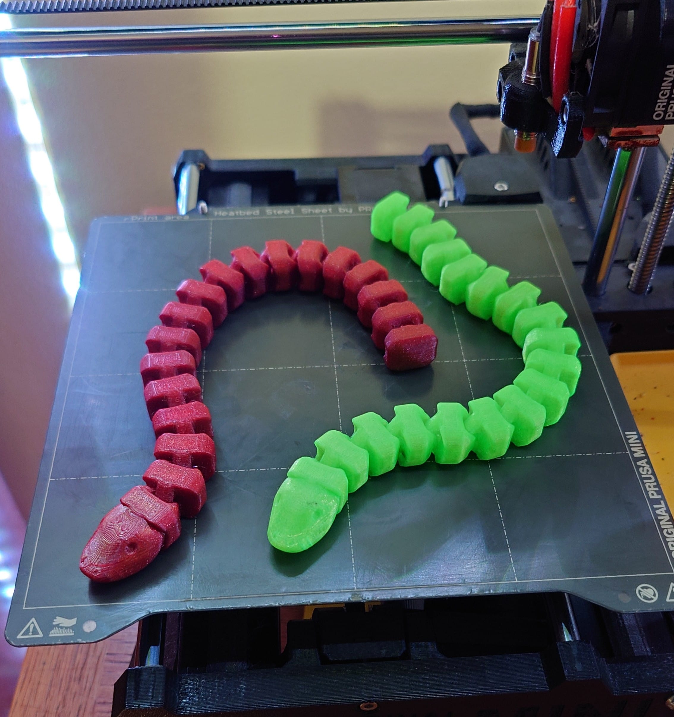Articulated Snake Toy by daGill | Download free STL model | Printables.com