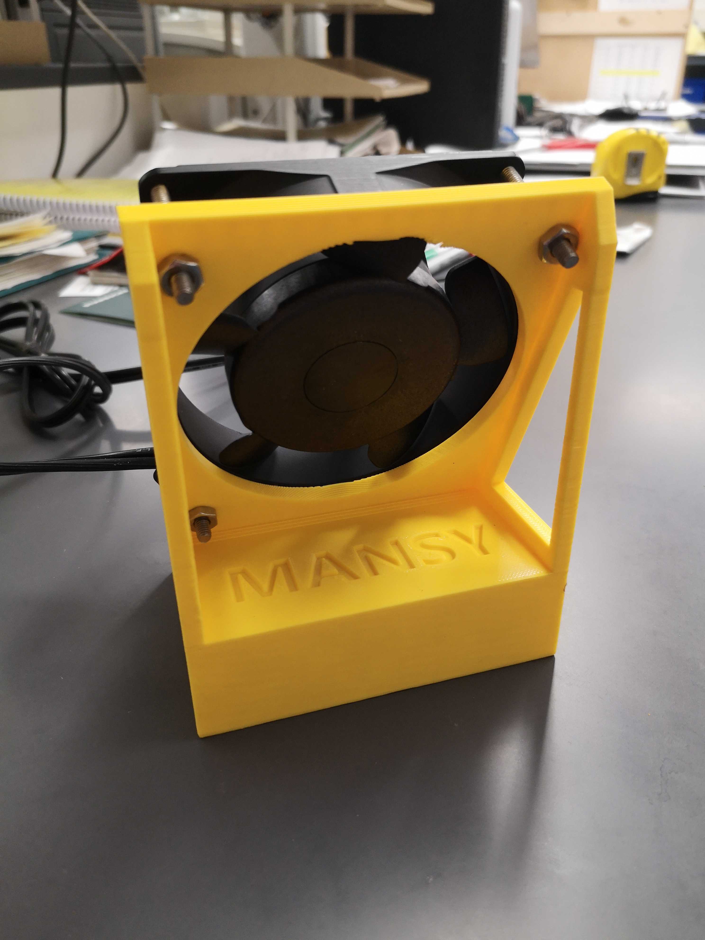 Fan holder by Serge Nader | Download free STL model | Printables.com