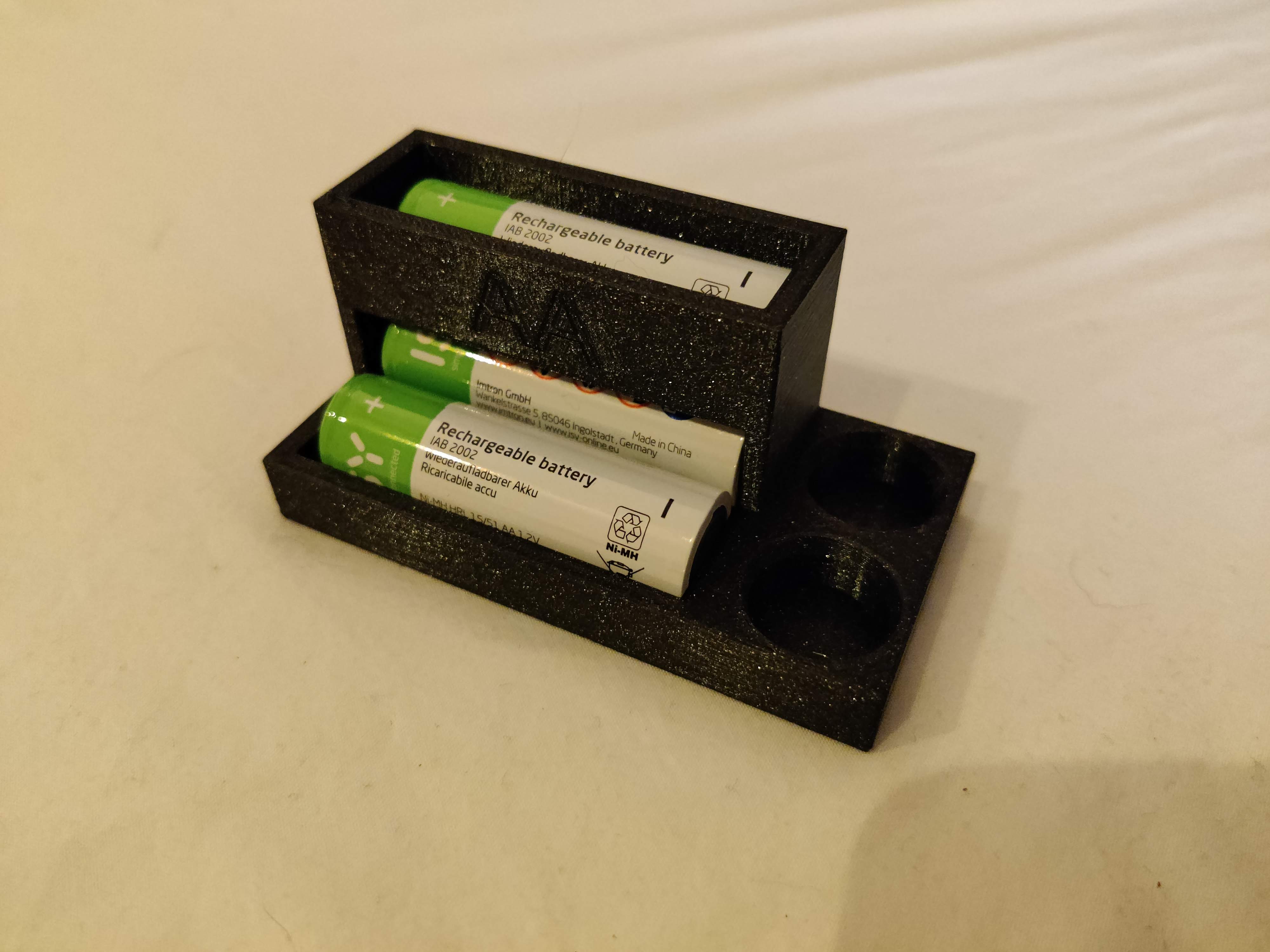 Mini AA battery dispenser by Thom H. | Download free STL model ...