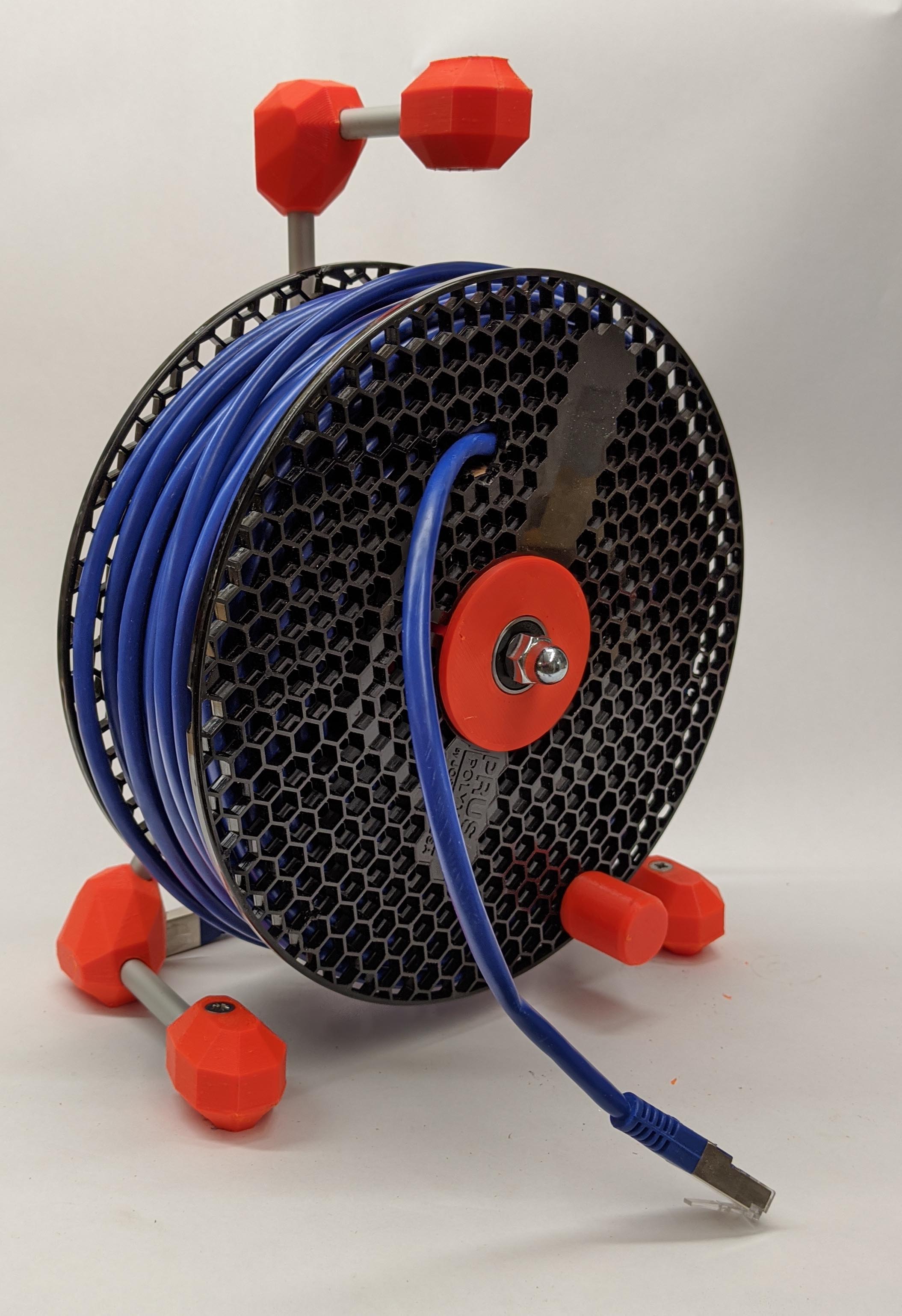 Cable Spool from Prusa Spool Upcycling by Blackfellow | Download free ...
