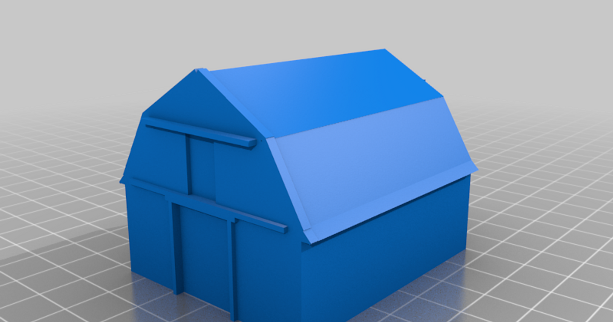 barn por Misholingo | Descargar modelo STL gratuito | Printables.com