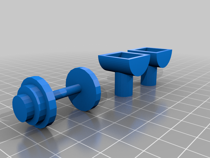 dumbell and stand by Misholingo | Download free STL model | Printables.com