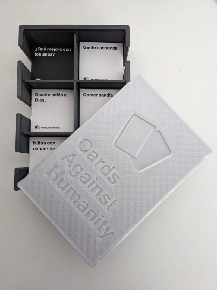 Cards Against Humanity Box (DIY edition) by JGR | Download free STL model | Printables.com